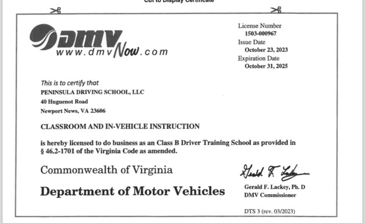 Peninsula Driving School
